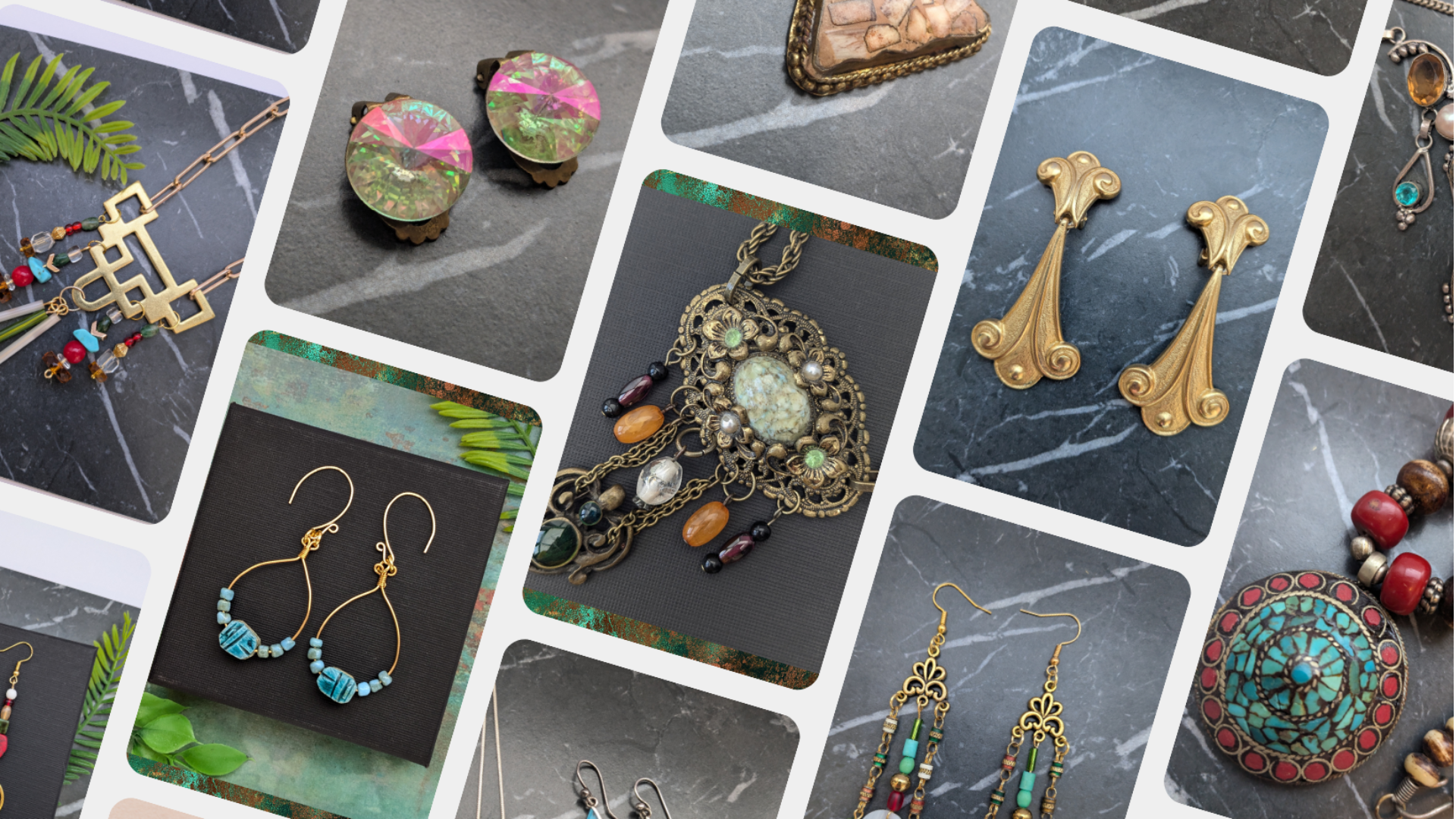 Home - Nine Lives and Beyond | Vintage & Handmade Jewellery | UK